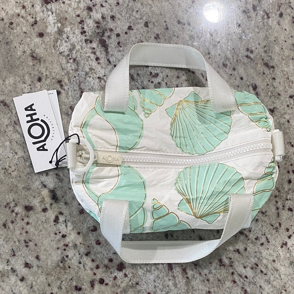 ALOHA Collection | Bags | Aloha Collection White And Mint Seashell Mini ...